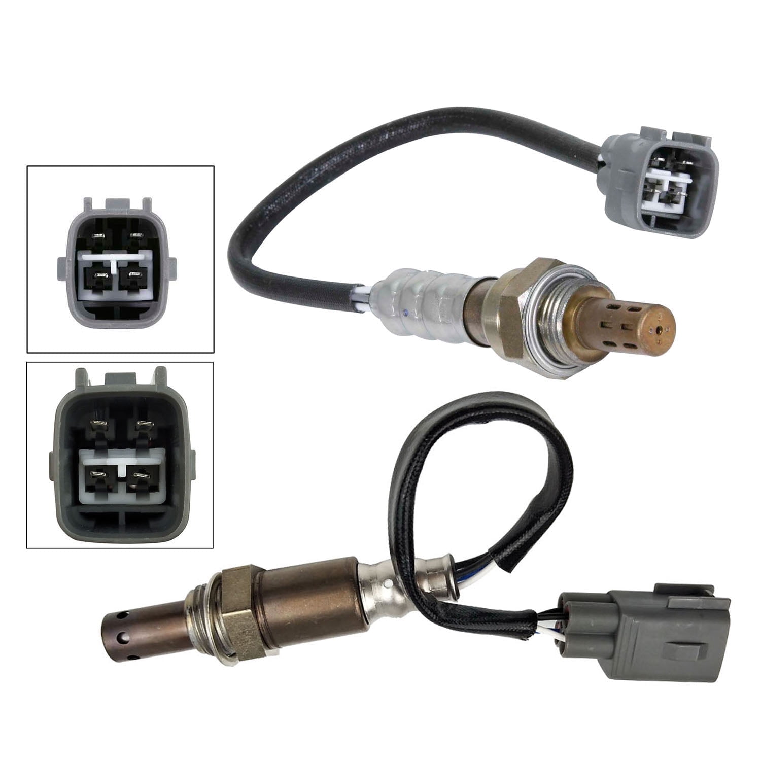Maxfavor 2Pcs O2 Oxygen Sensor for 2008-2012 Lexus LS600h 5.0L L 4-Door ...