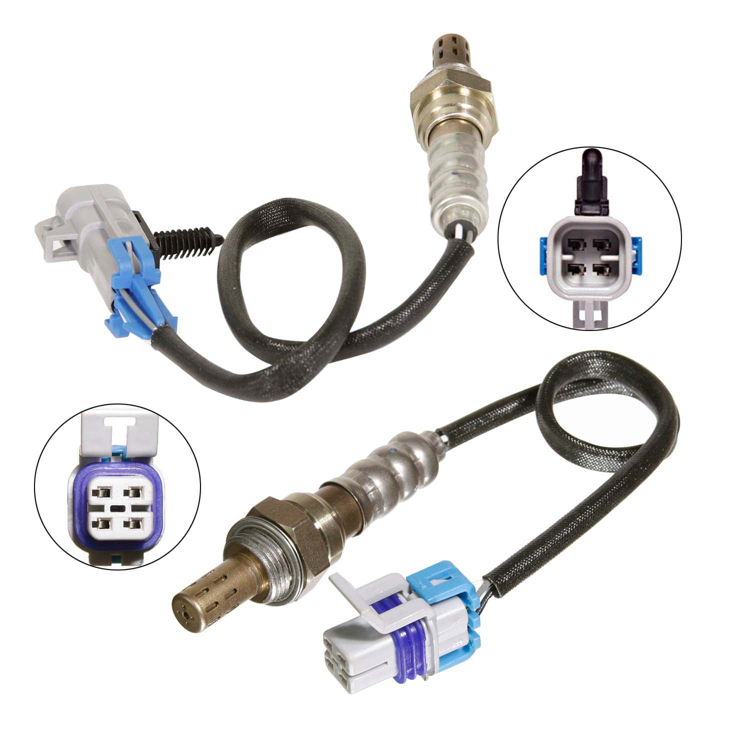 Maxfavor 2Pcs O2 Oxygen Sensor for Chevrolet Astro, GMC Safari 4.3L ...