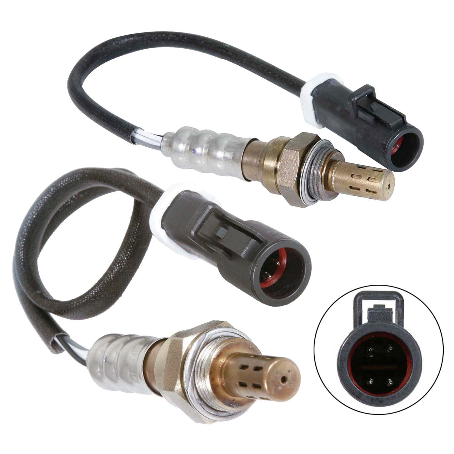 Maxfavor 2Pcs O2 Oxygen Sensor for Ford Mustang 1999-2010, Mercury ...