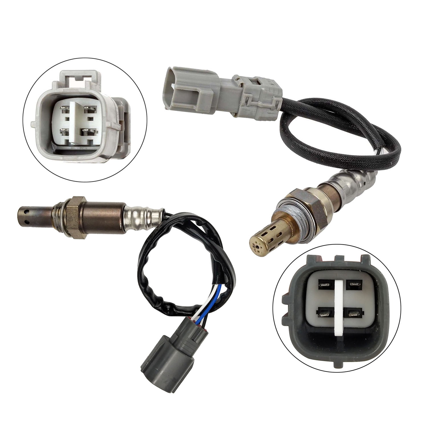 Maxfavor 2Pcs O2 Oxygen Sensor for Toyota Highlander Sienna 2004-2007 ...