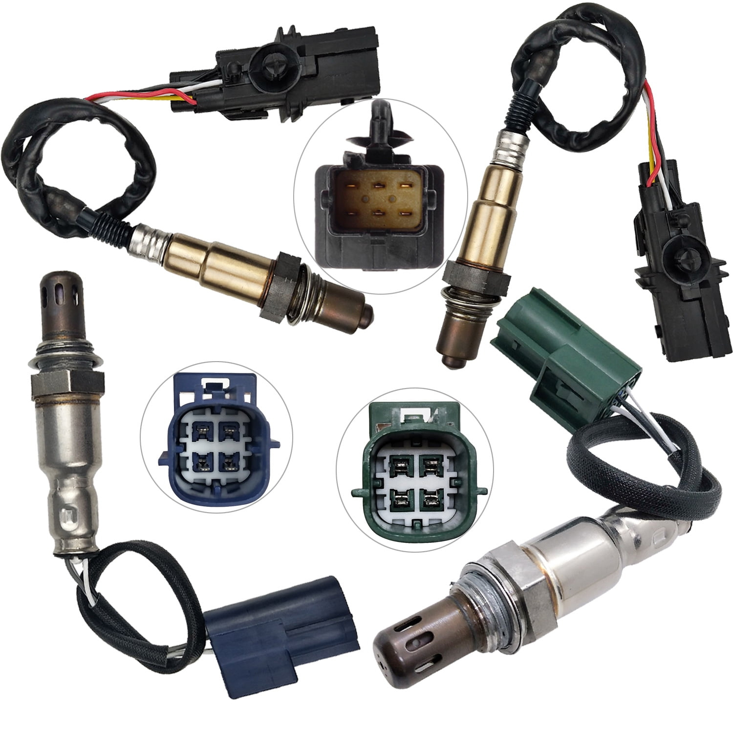 Maxfavor 4Pcs O2 Oxygen Sensor for Nissan Frontier Pathfinder Xterra ...