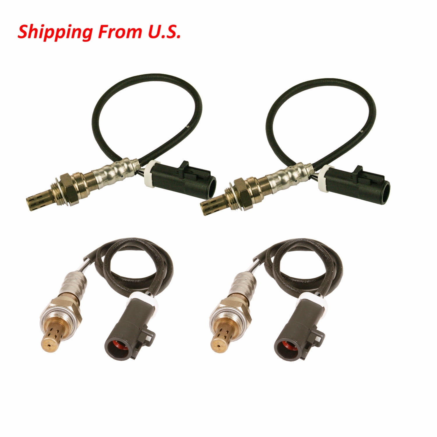 Maxfavor 4X O2 Oxygen Sensor for 2008-2010 Ford F-250 F-350 Super Duty ...