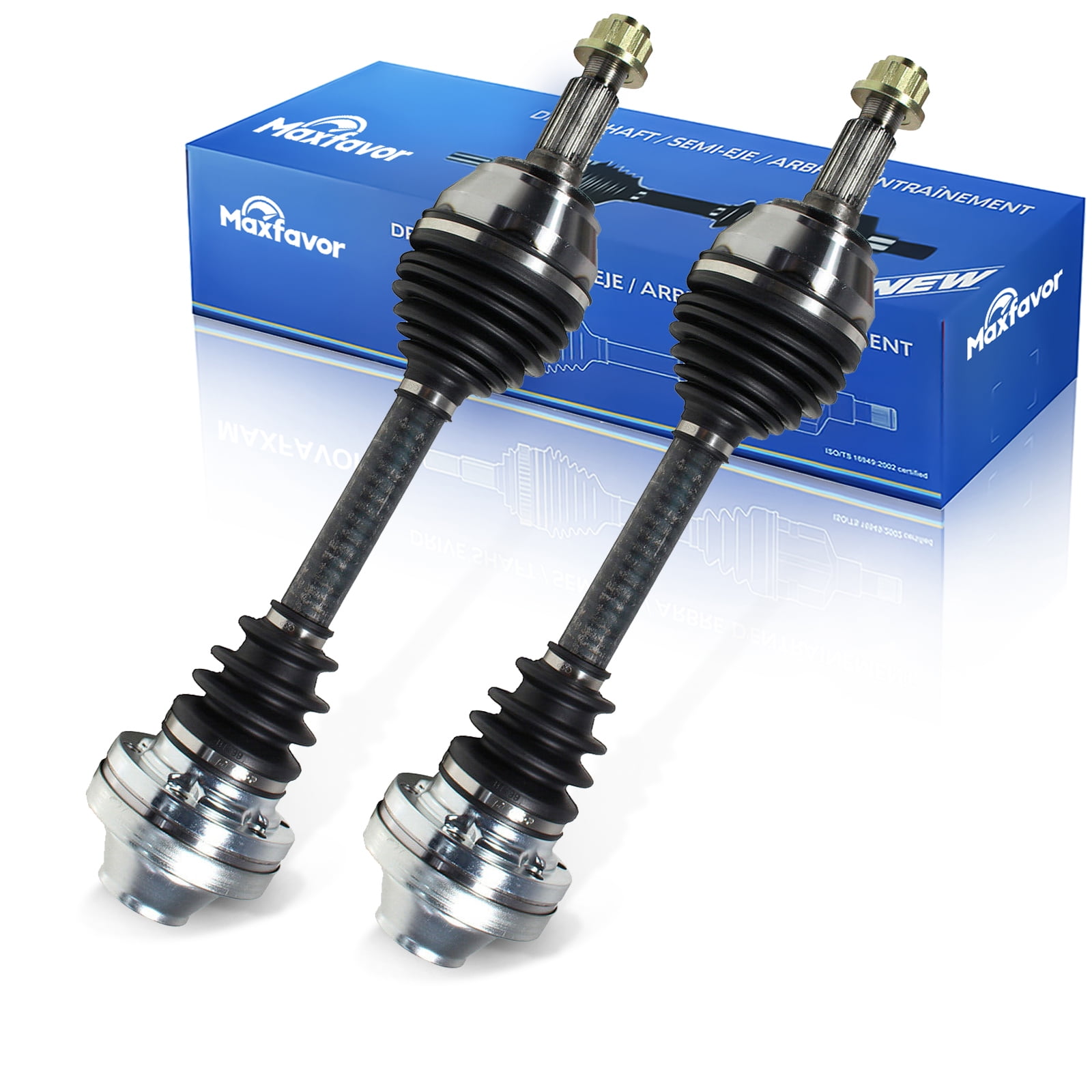 Maxfavor Front 2x CV Axle Shaft Assembly for 2003-2010 Porsche Cayenne ...