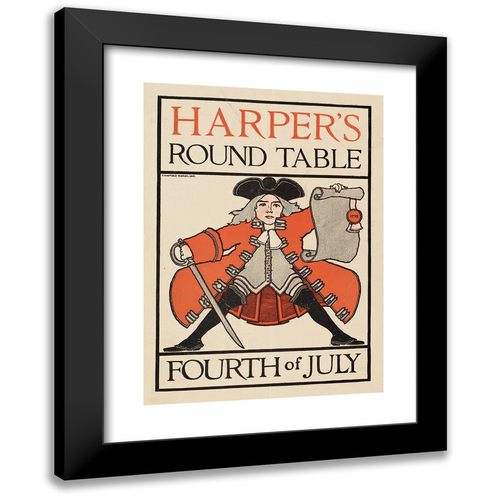 Maxfield Parrish 11x14 Black Modern Framed Museum Art Print Titled ...