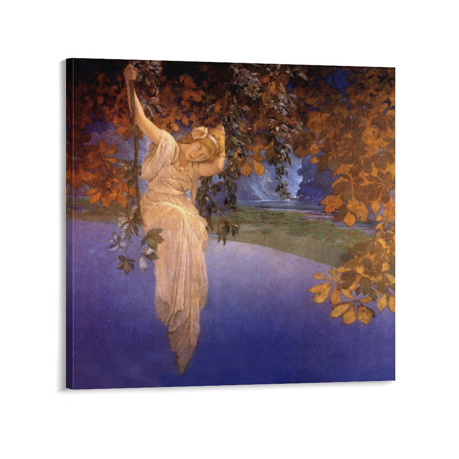 Maxfield Parrish Neoclassical Image Poster Canvas Poster Wall Art ...