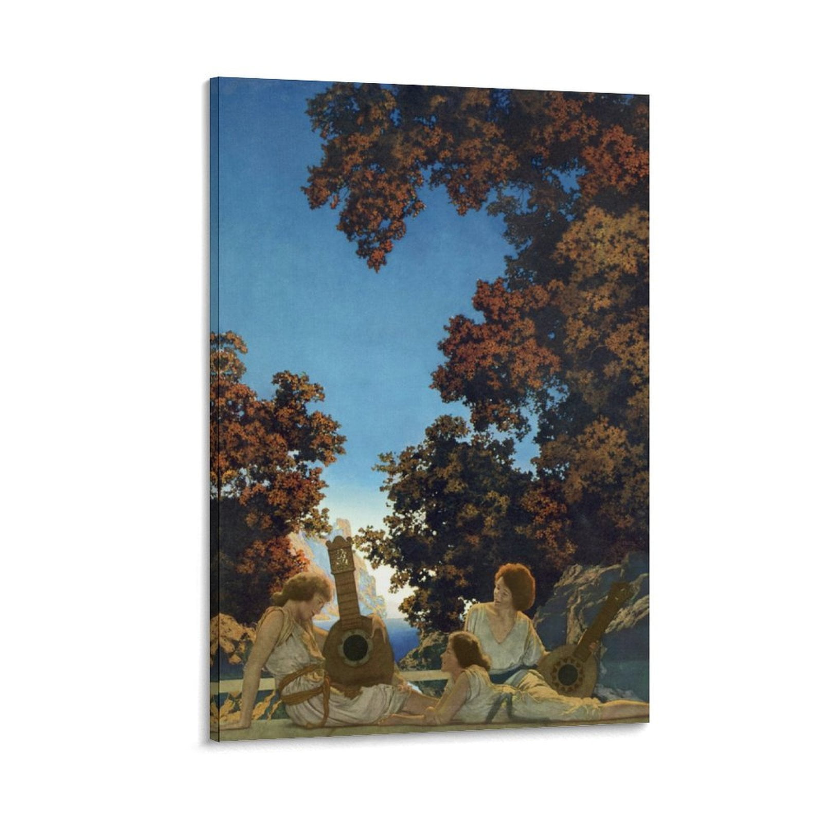Maxfield Parrish Posters Classic Work Posters Wall Art Painting Canvas Gift Living Room Prints ...