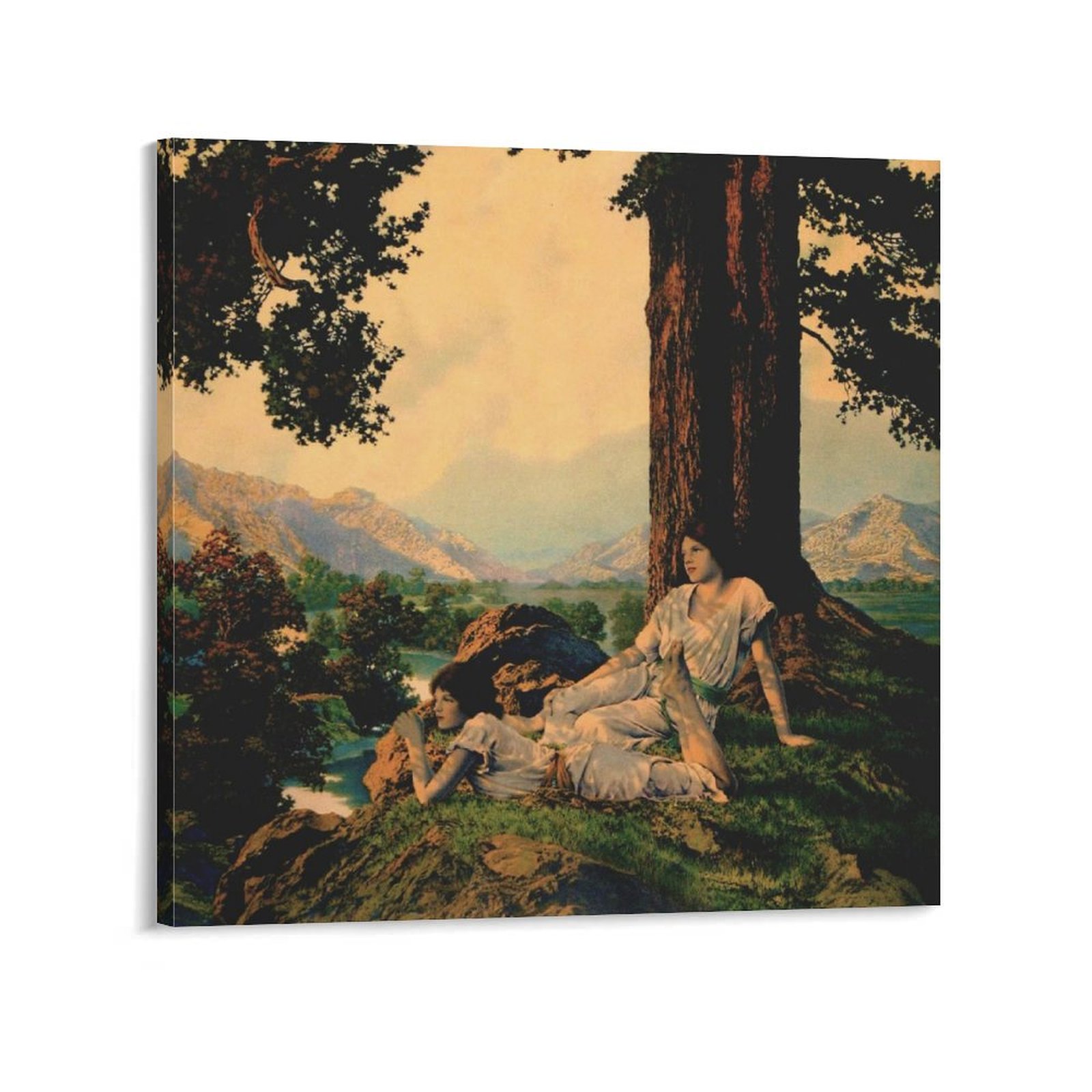 Maxfield Parrish Prints Painting (37) Art Poster Canvas Painting Decor ...
