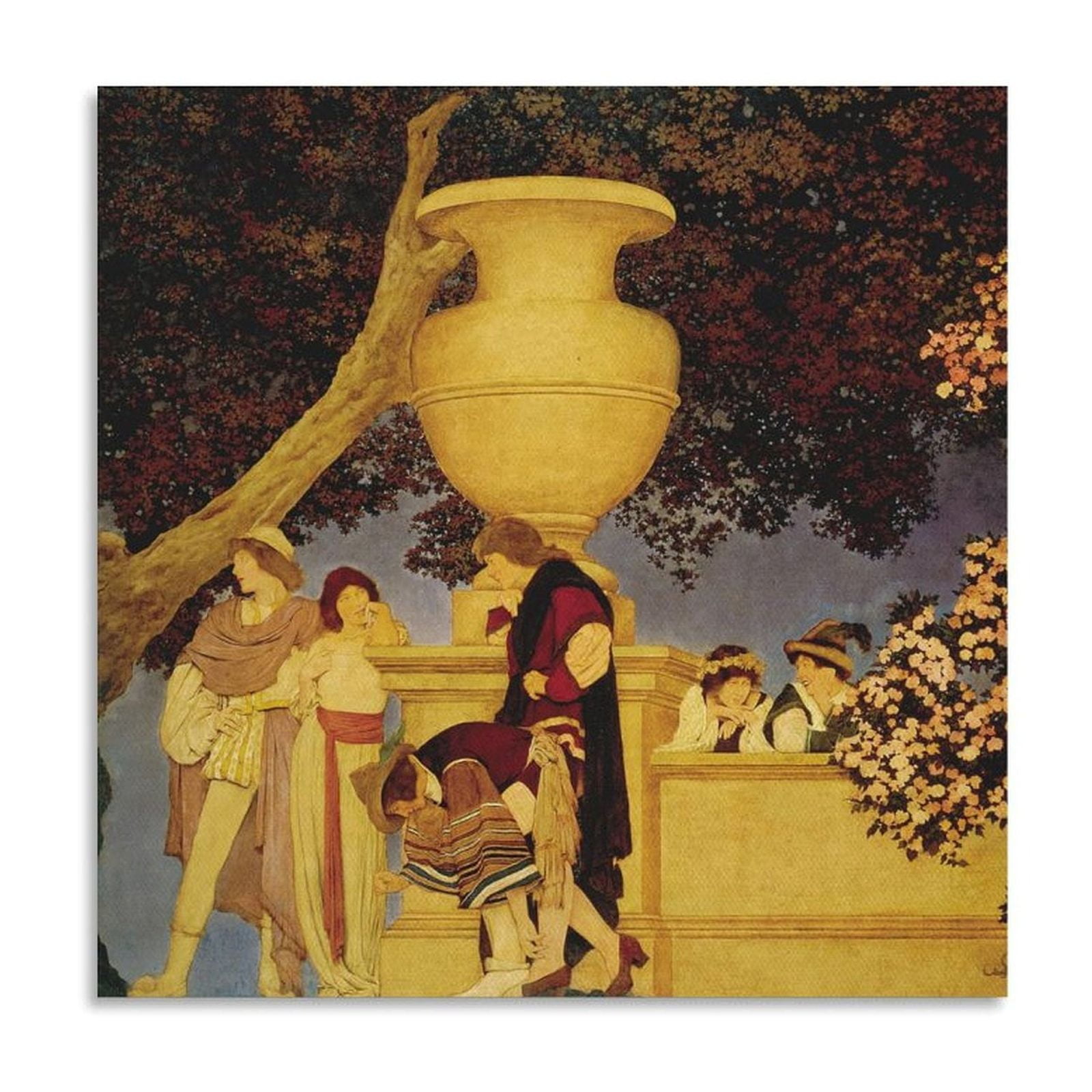 Maxfield Parrish Prints Painting (38) Poster Cool Artworks Painting ...