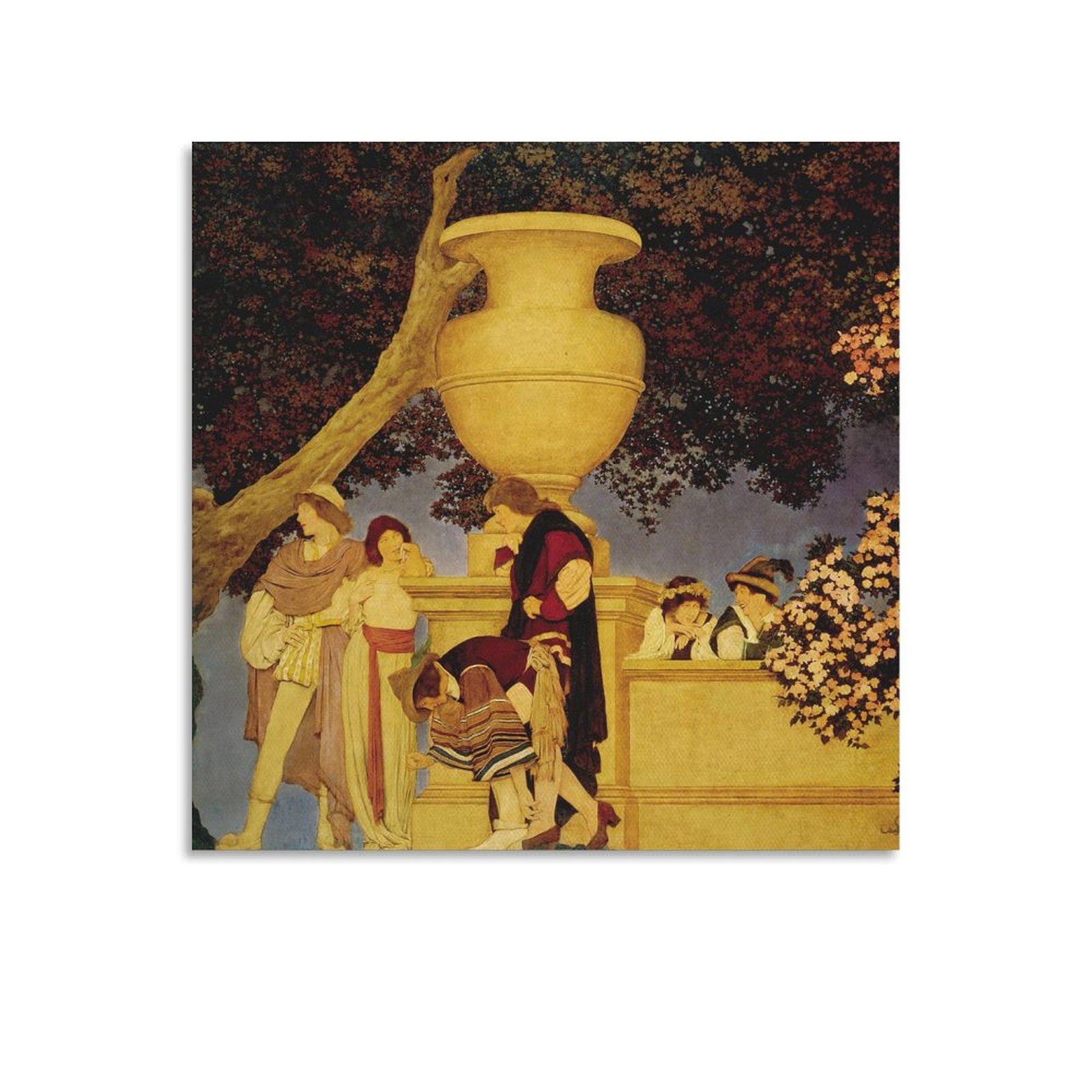 Maxfield Parrish Prints Painting (38) Posters Wall Art Painting Canvas ...