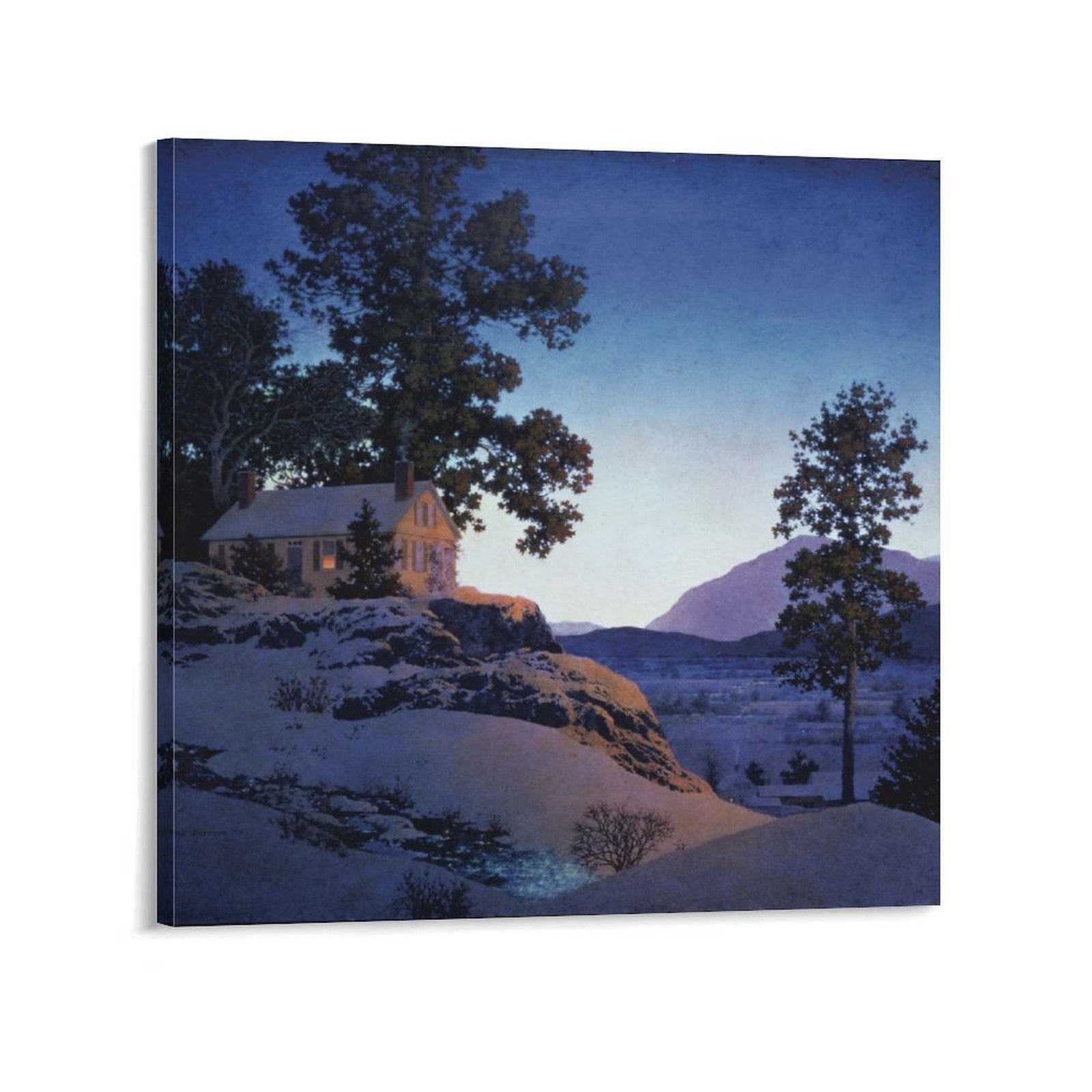Maxfield Parrish Prints Painting (49) Canvas Poster Wall Art Picture ...