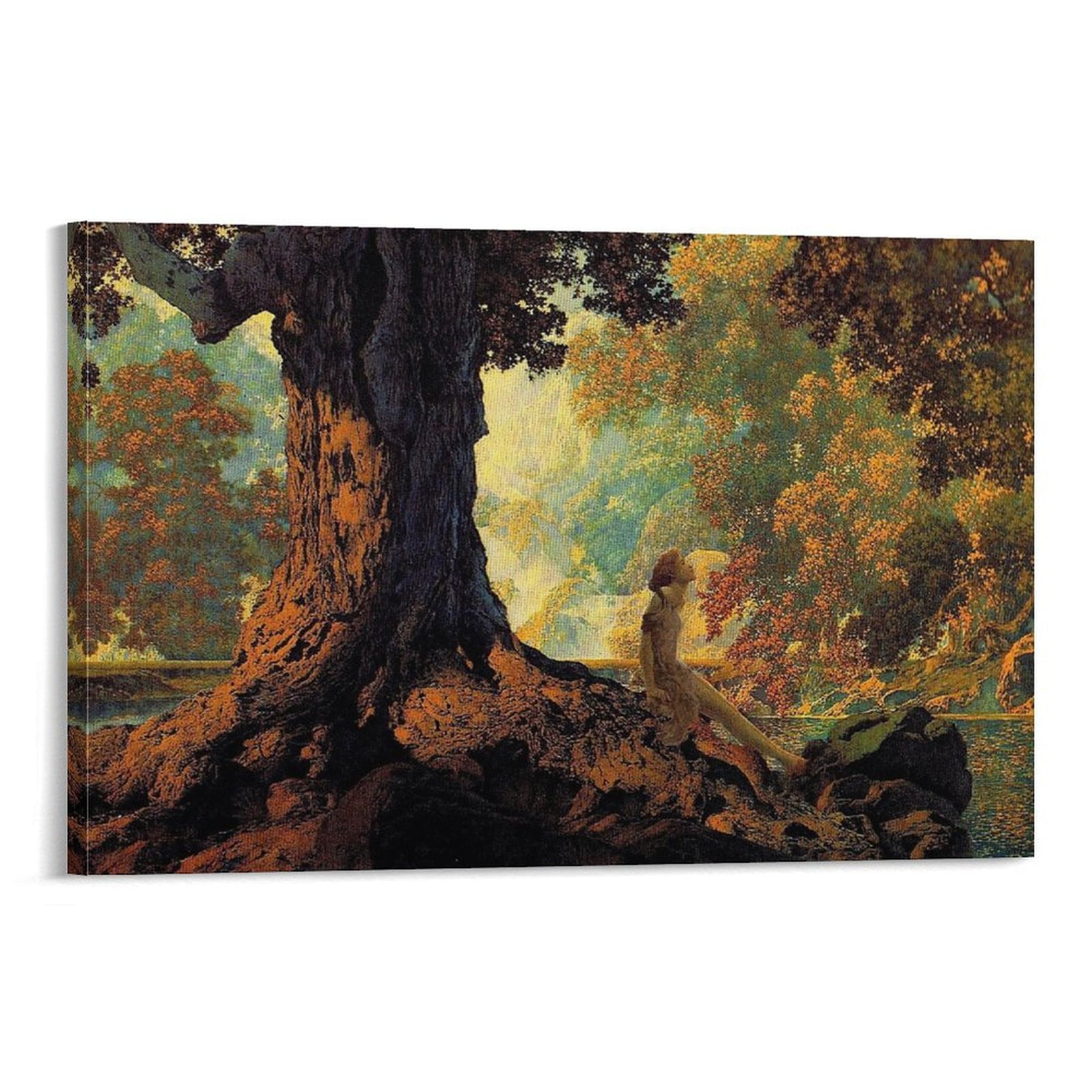 Maxfield Parrish Prints Painting (75) Canvas Poster Wall Art Picture ...