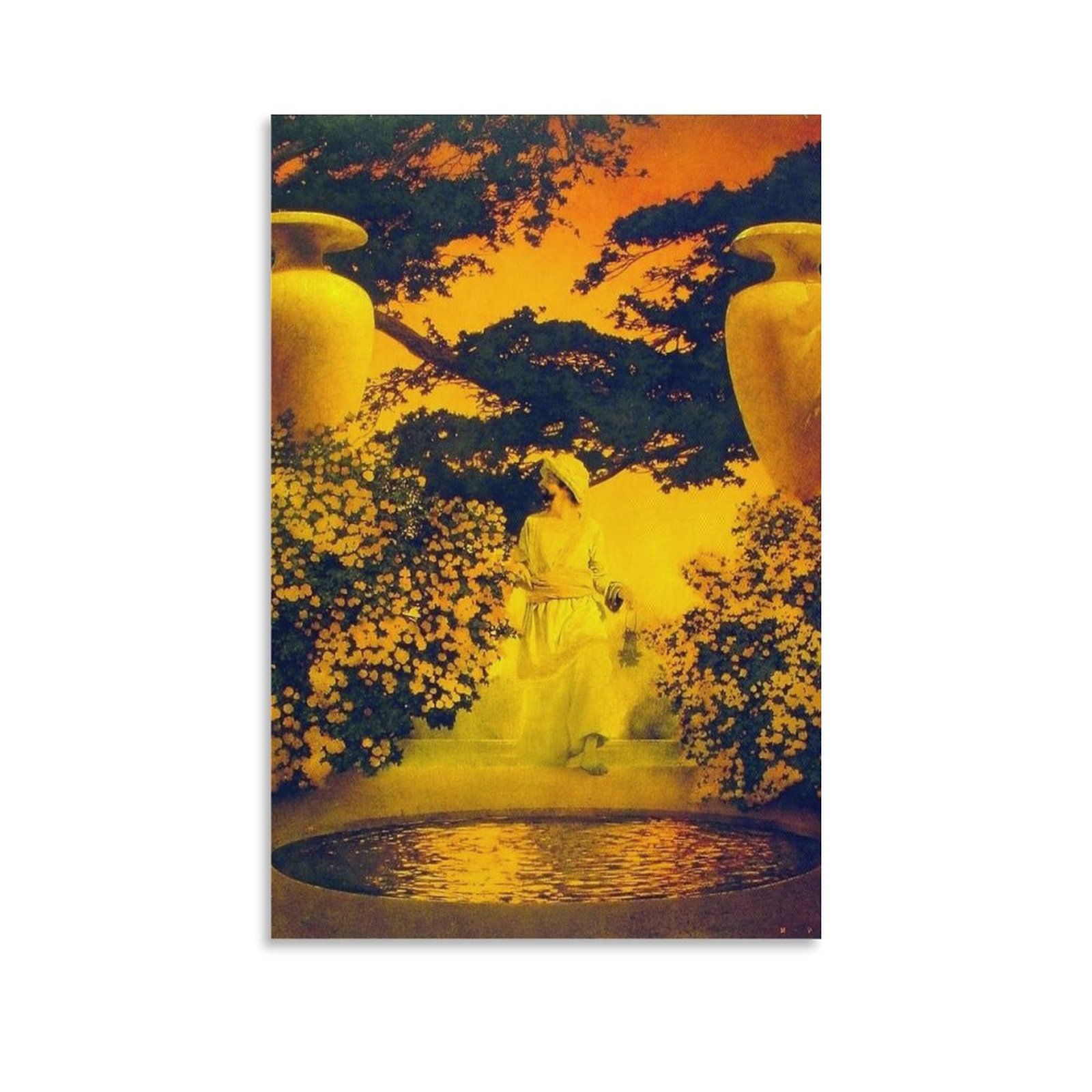 Maxfield Parrish Prints Painting (87) Posters Wall Art Painting Canvas ...