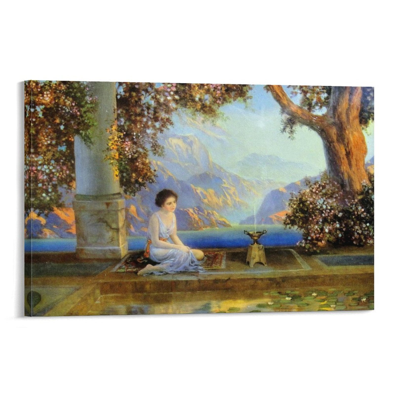 Maxfield Parrish Prints Painting (89) Print Photo Art Painting Canvas ...