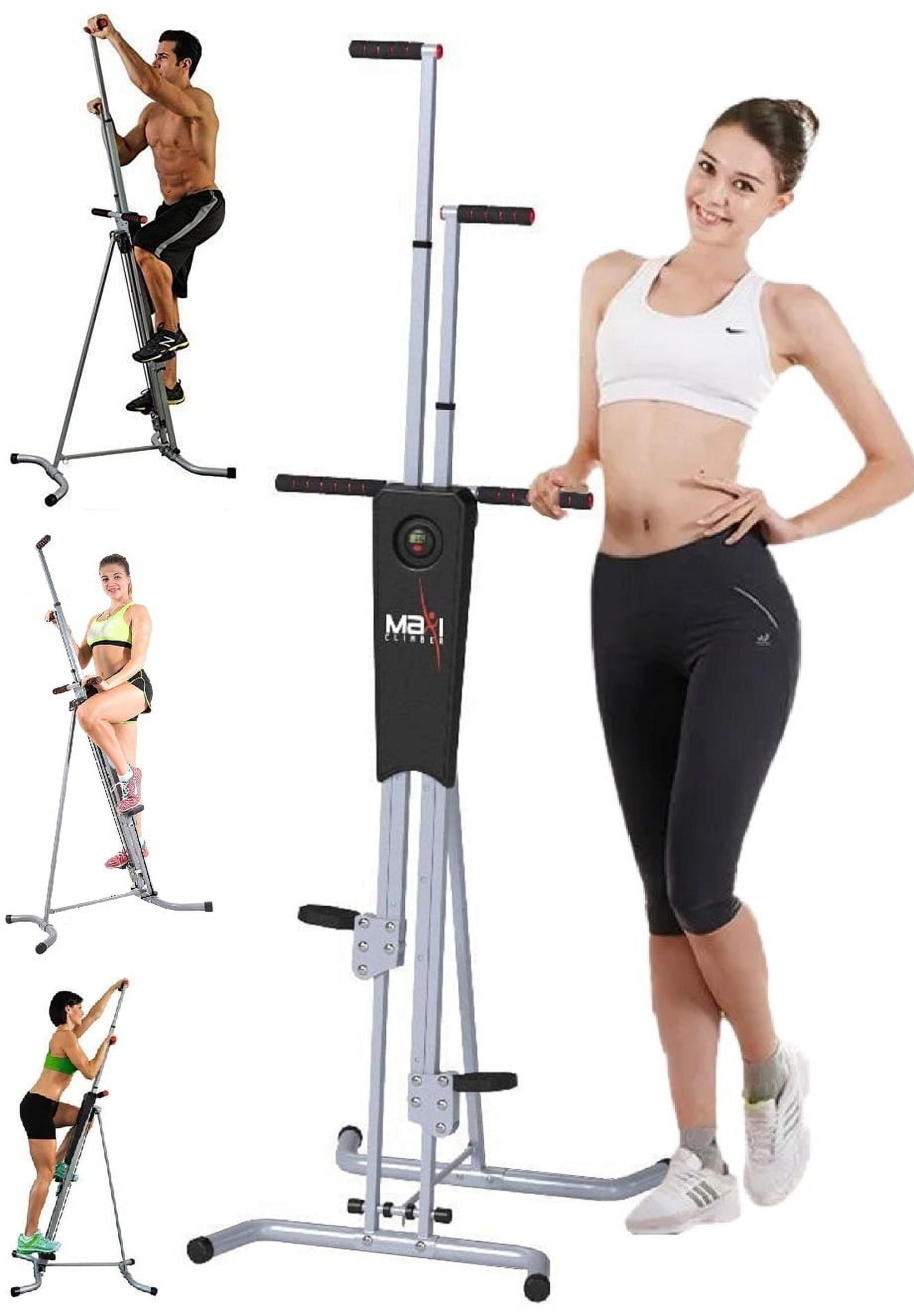 Maxi Climber Vertical Climber, Adjustable Home Gym Full Body Workout ...