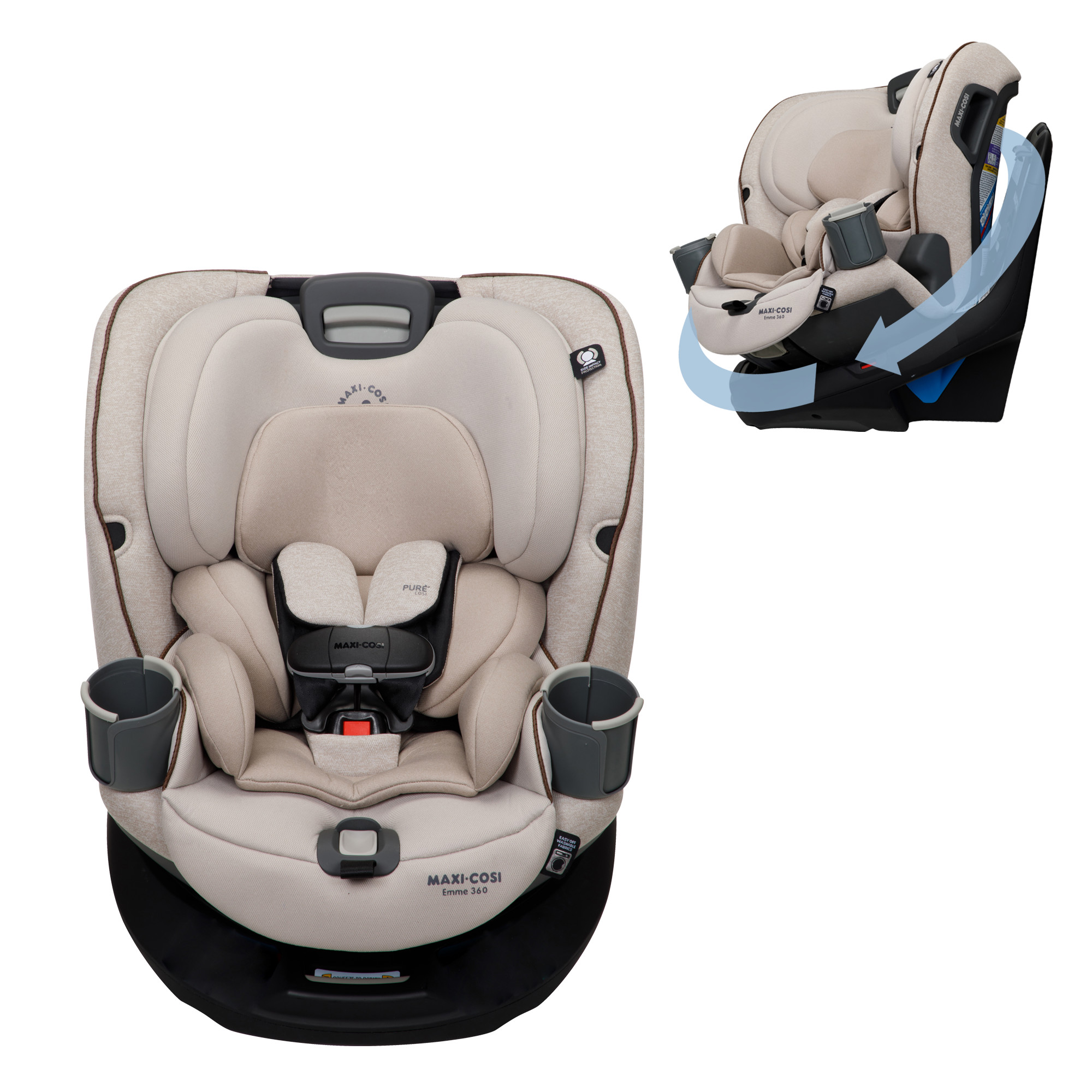Maxi-Cosi RodiSport Booster Car Seat, Polished Pebble - Walmart.com