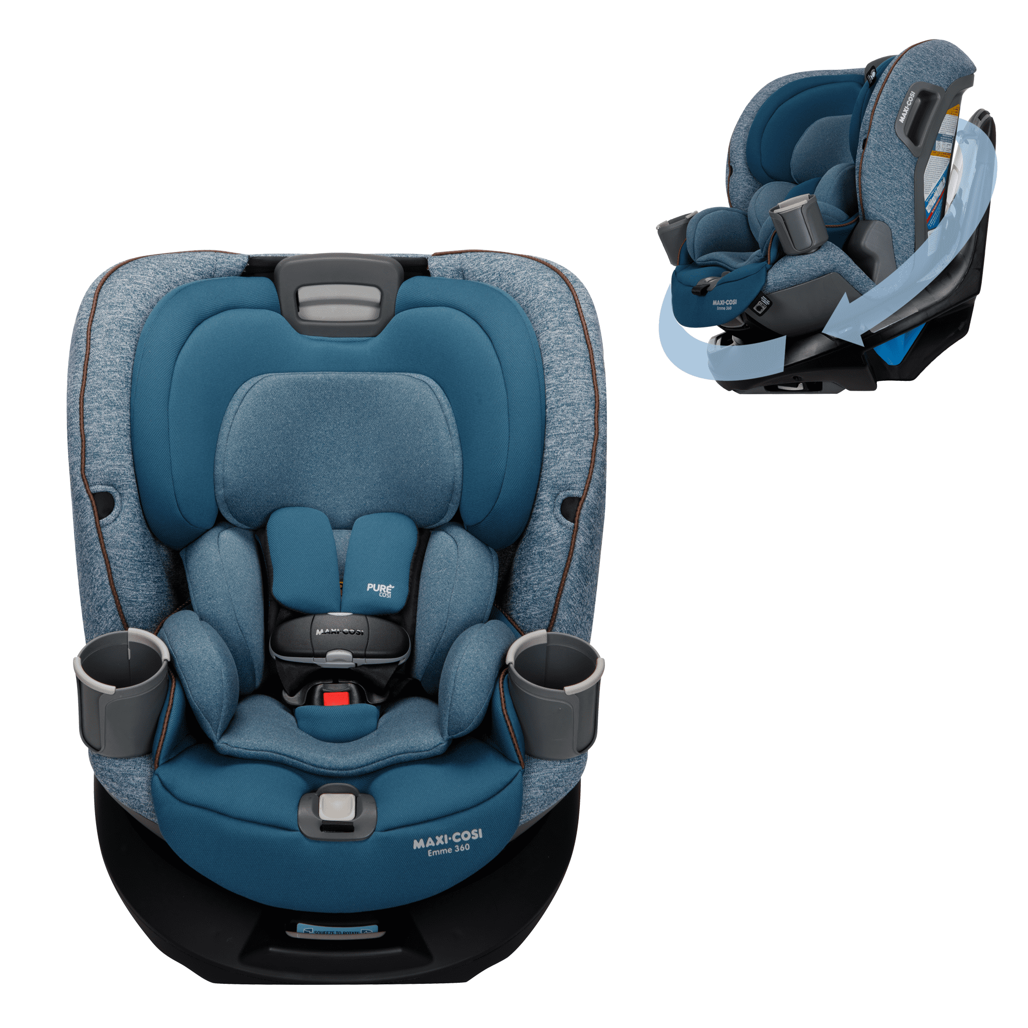 Maxi-Cosi Emme 360° Rotating All-in-One Convertible Car Seat - Walmart.com