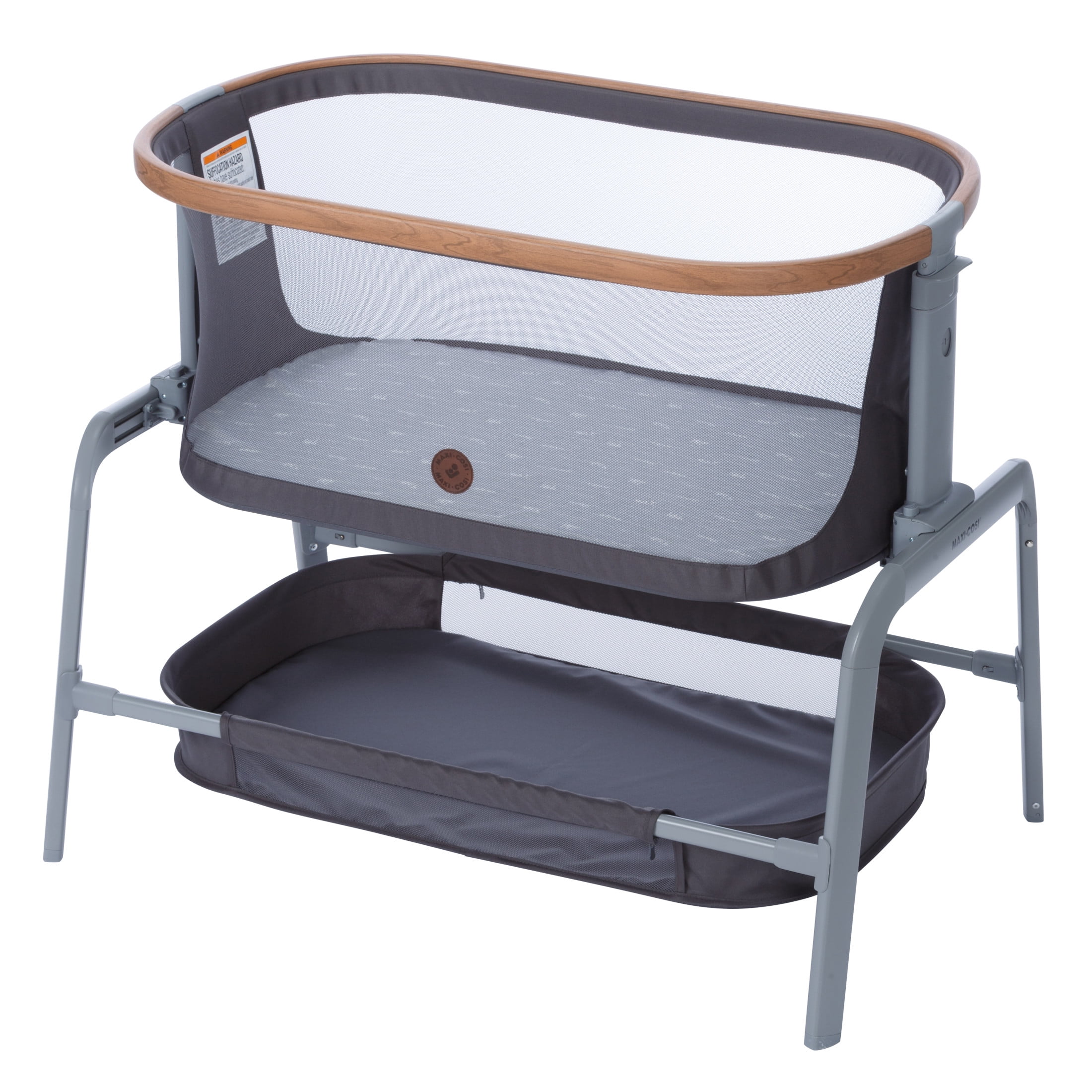 Maxi-Cosi Iora Bedside Bassinet, On Safari Gray - Walmart.com