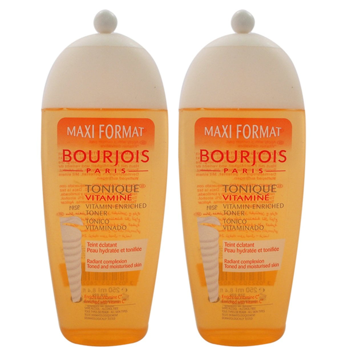 Maxi Format Vitamin-Enriched Toner by Bourjois for Women - 8.4 oz Toner ...