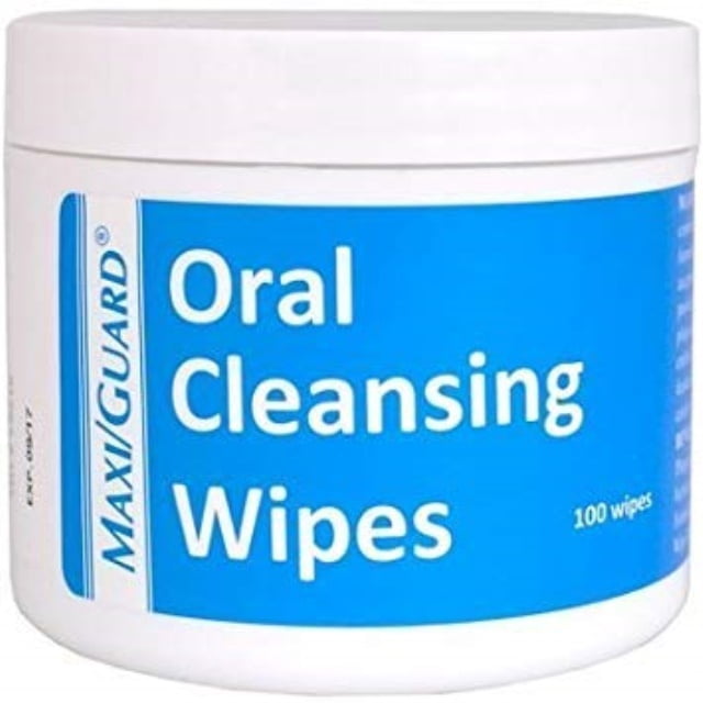 maxiguard oral cleansing wipes - 100 wipes - Walmart.com