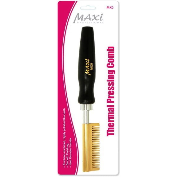Maxi Hair Tool Pressing Comb Brass - Walmart.com