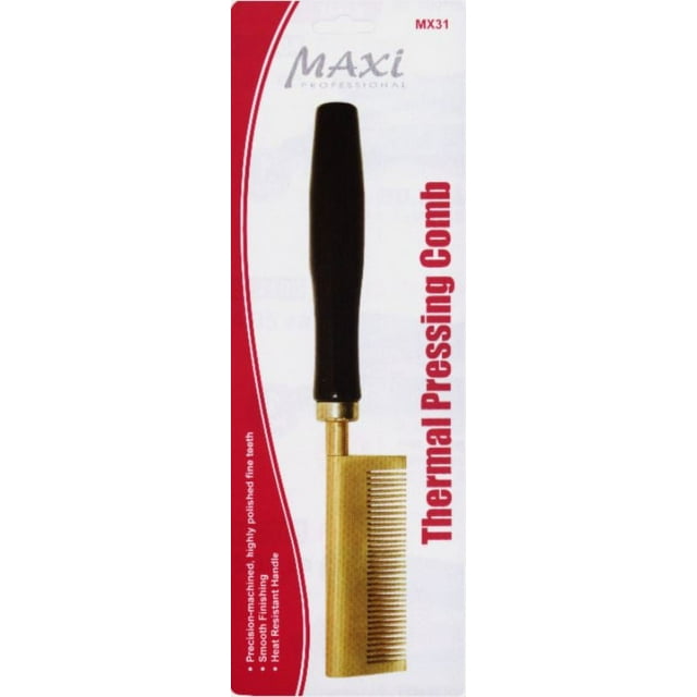 Maxi Hair Tool Pressing Comb Brass - Walmart.com