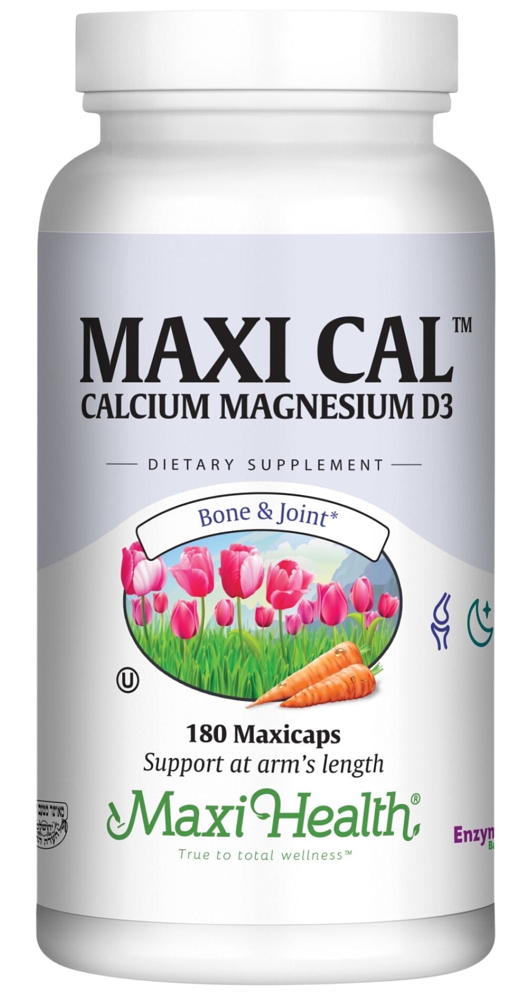 Maxi Health Calcium 1000 mg Supplement with Vitamin D3 (1000 IU) and ...