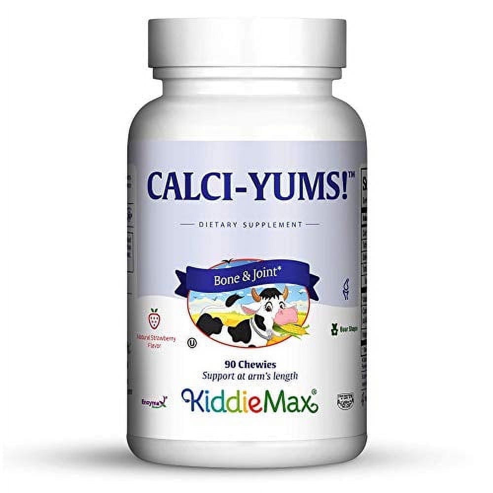 Maxi Health KiddieMax CalciYum! Chewable Calcium + Vitamin D3 ...