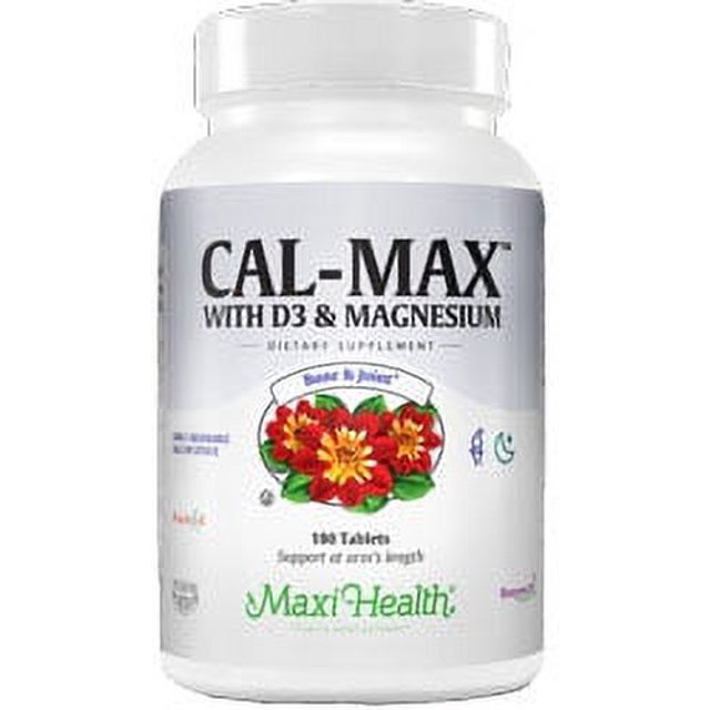 Maxi Health Kosher Cal-Max Calcium with D3 & Magnesium - 360 Tablets ...