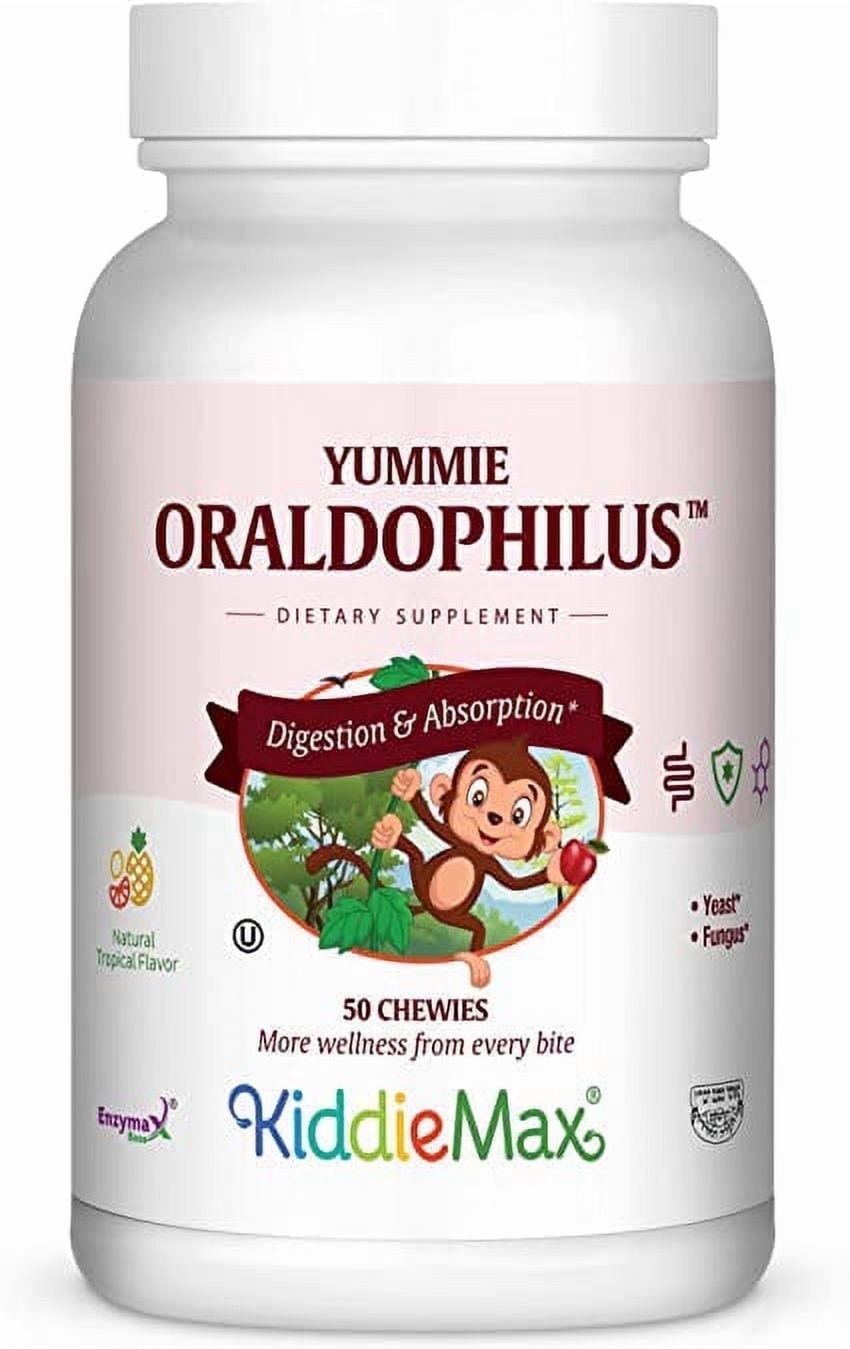 Maxi Health KiddieMax Children’s Chewable Probiotic – Tropical Flavor ...