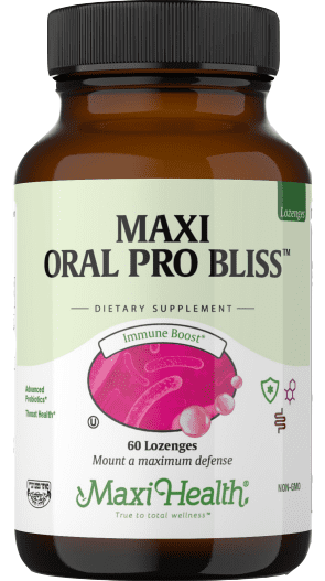 Maxi Health Kosher Maxi Oral Pro Bliss Chewable Probiotic - Bubble Gum ...