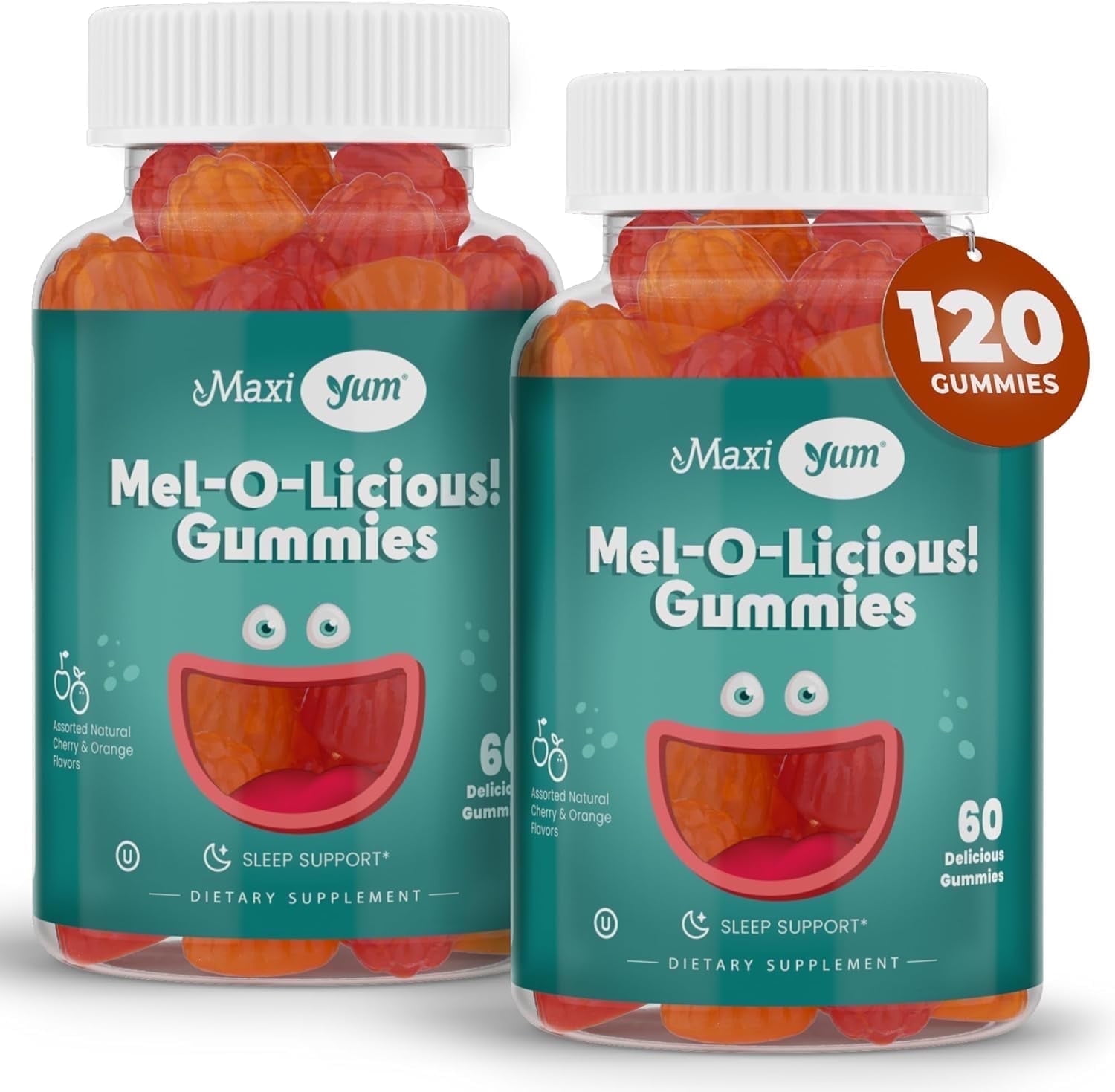 Maxi Health Kosher Melatonin Gummies 1 mg - Sleep Support Supplement ...