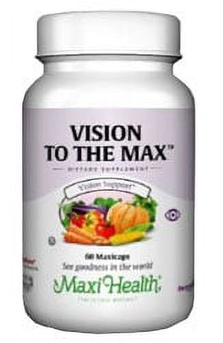 Maxi Health Kosher Vision to the Max - 60 Maxicaps - Walmart.com