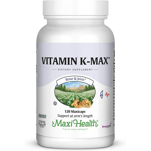 Maxi-Health Maxi Vitamin K-Max, 120 Count - Walmart.com