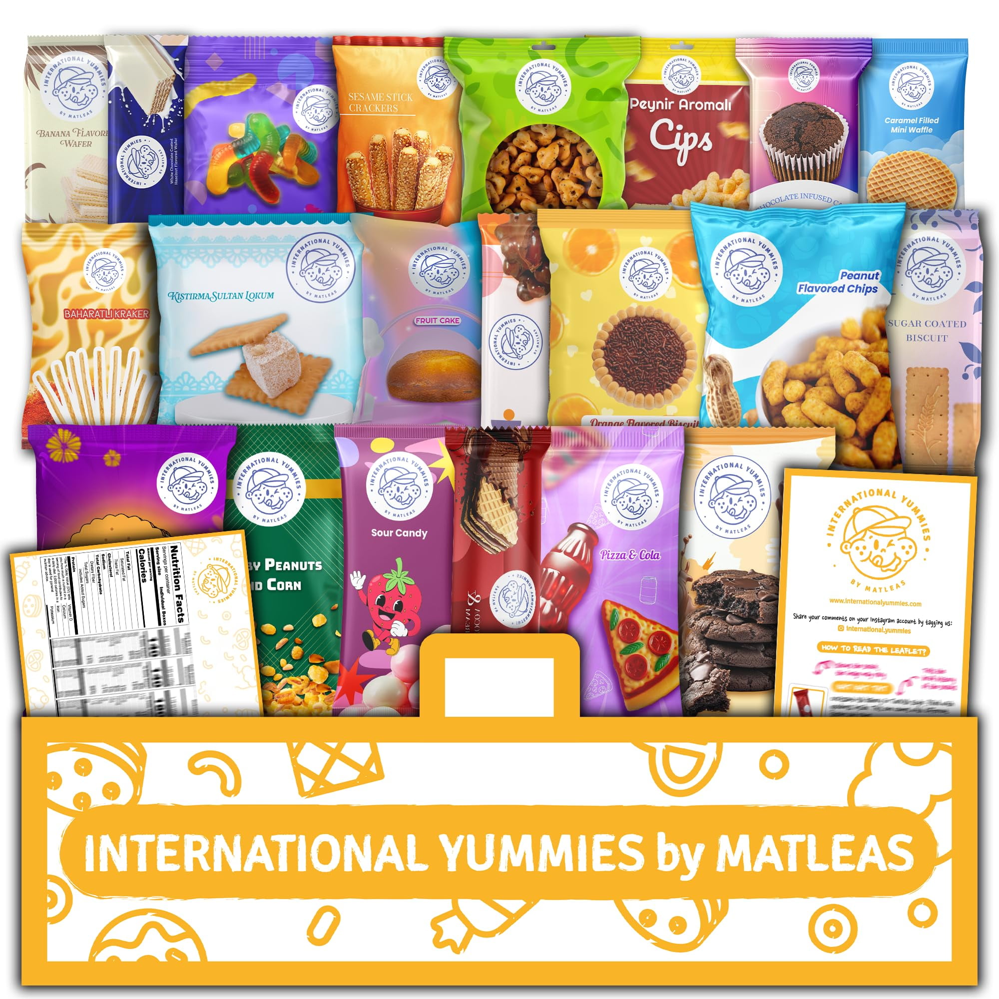 Maxi International Snack Box OKA4 | Premium Exotic Foreign Snacks ...