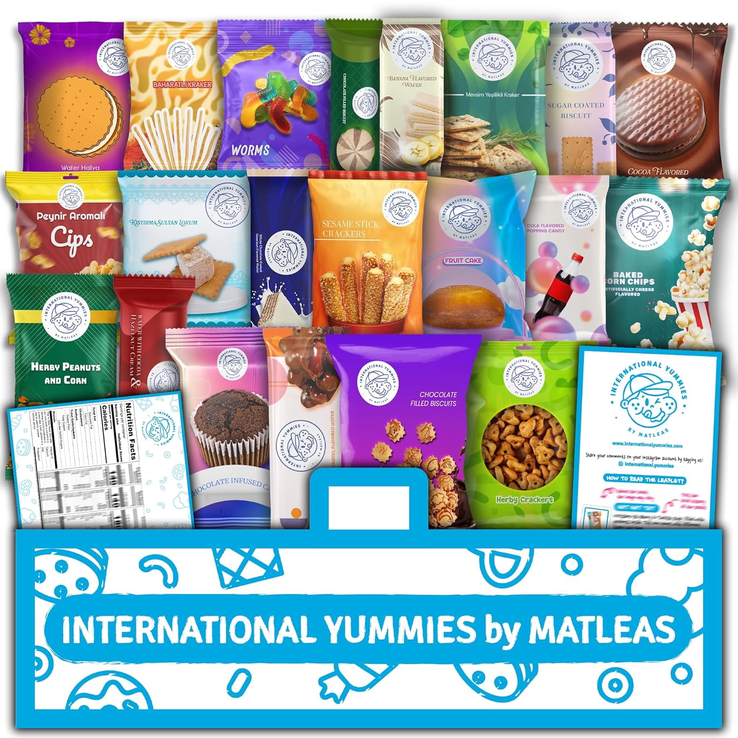 Maxi International Snack Box | Premium Exotic Foreign Snacks | Unique ...