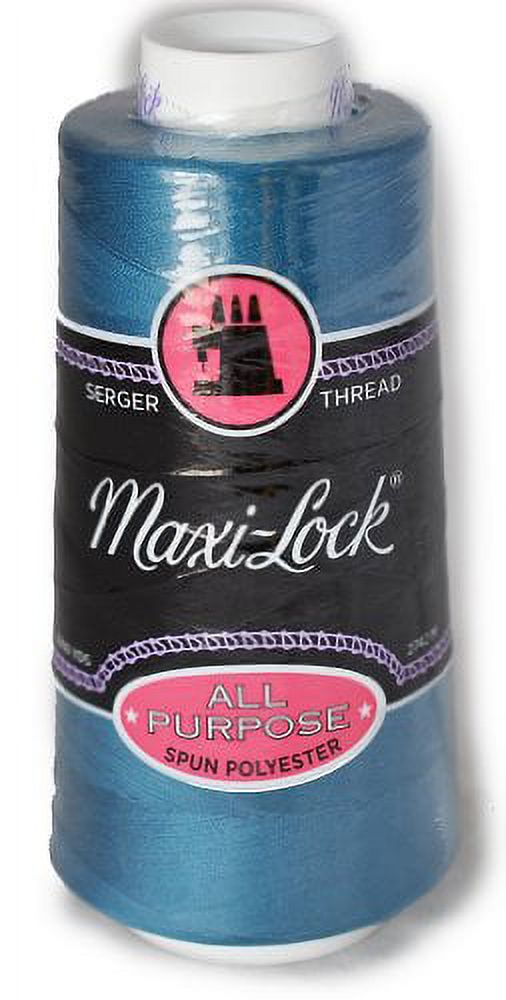 Maxi Lock All Purpose Thread Dark Turquoise 3000 YD Cone MLT-020 ...
