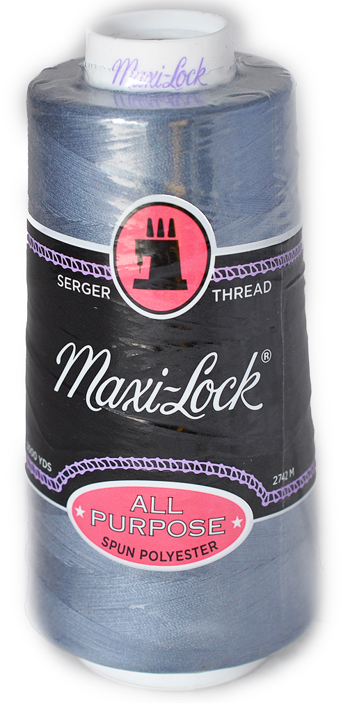 Maxi Lock All Purpose Thread Minature Blue 3000 YD Cone MLT-037 ...
