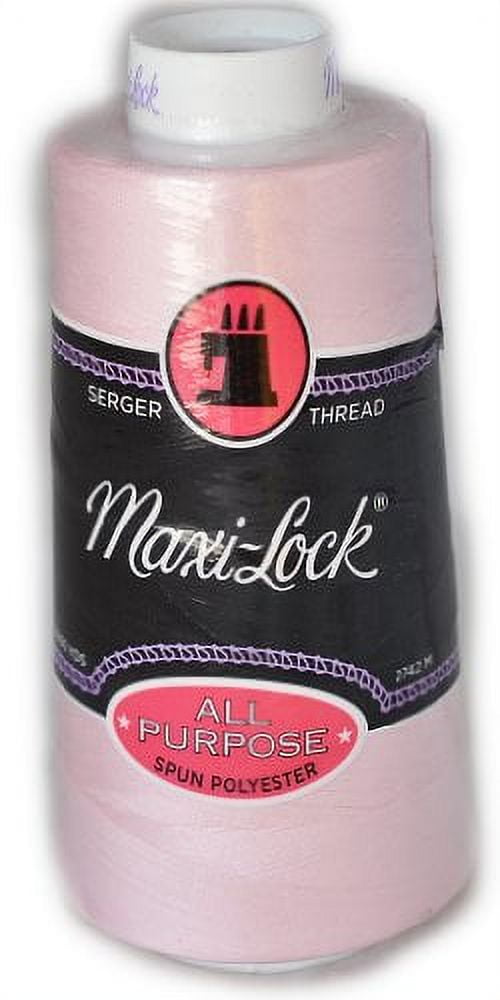 Maxi Lock All Purpose Thread Pink 3000 YD Cone MLT-051 - Walmart.com