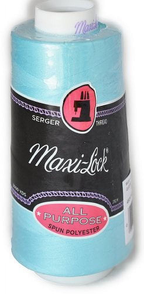 Maxi Lock All Purpose Thread Queens Turquoise 3000 YD Cone MLT-055 ...