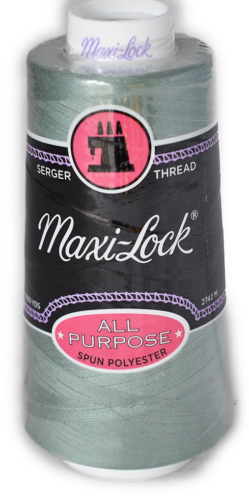 Maxi Lock All Purpose Thread Seafoam 3000 YD Cone MLT-062 - Walmart.com