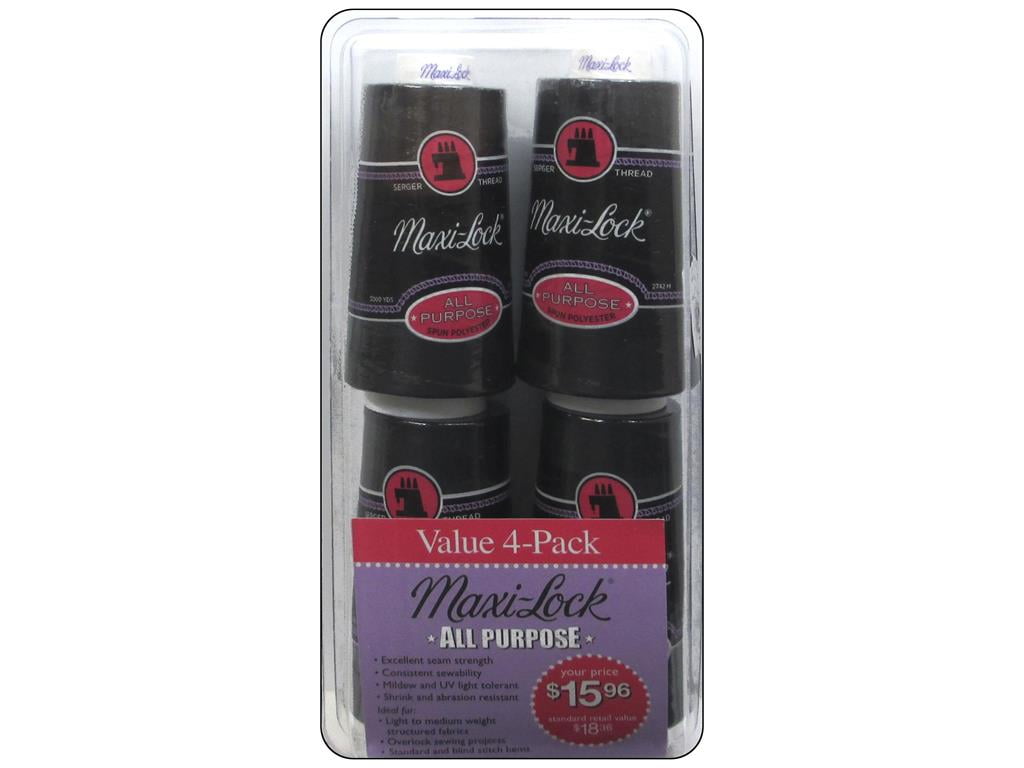 Maxi Lock All Purpose Value 4 Pack Black - Walmart.com