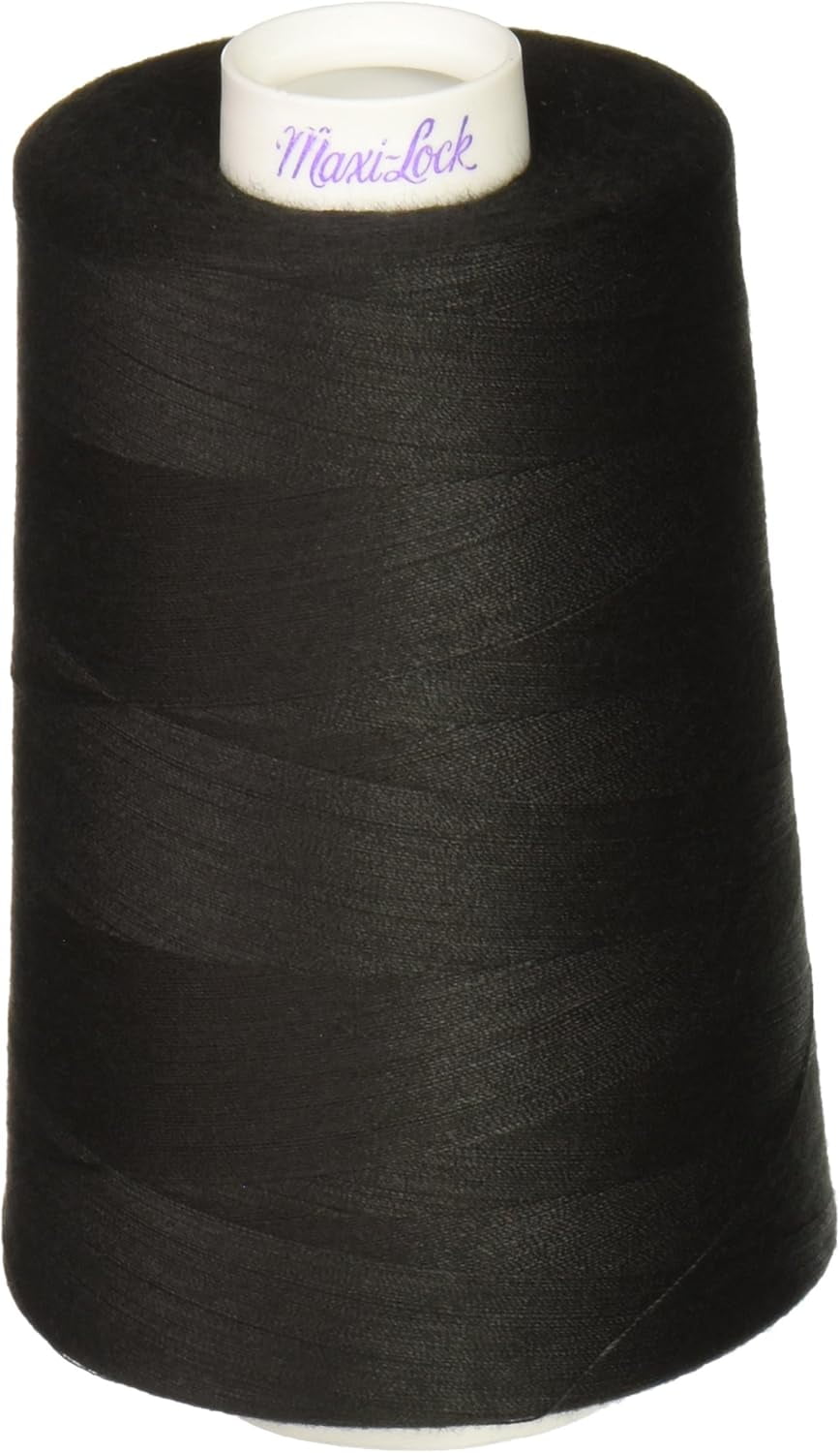 Maxi Lock Cone Thread 6000yd Black - Walmart.com