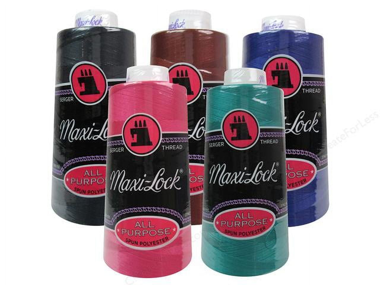 Maxi-Lock Stretch Thread 2,000 yds - #32109 White - Walmart.com