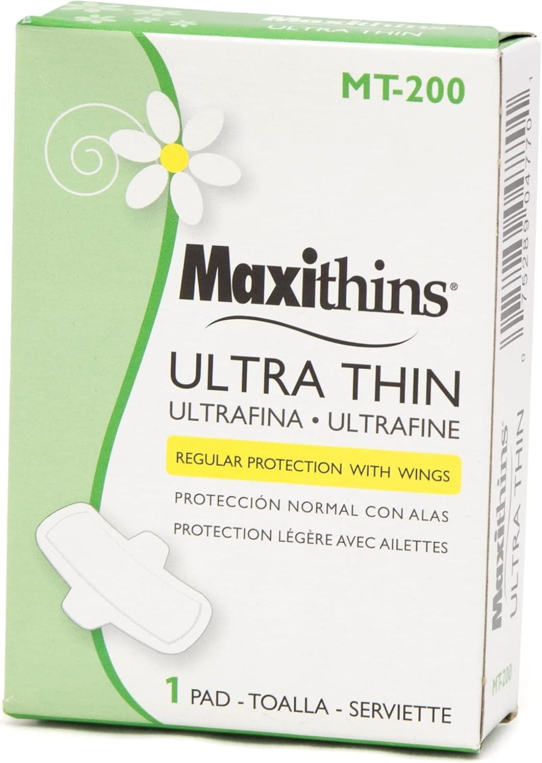 Maxi Pad Ultra Thin with Wings, Vended Feminine - Walmart.com
