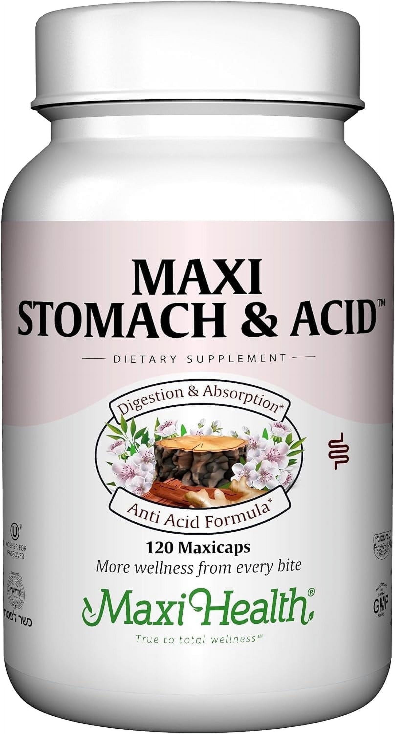 Maxi Health Stomach Support – Slippery Elm & Ginger – Indigestion ...