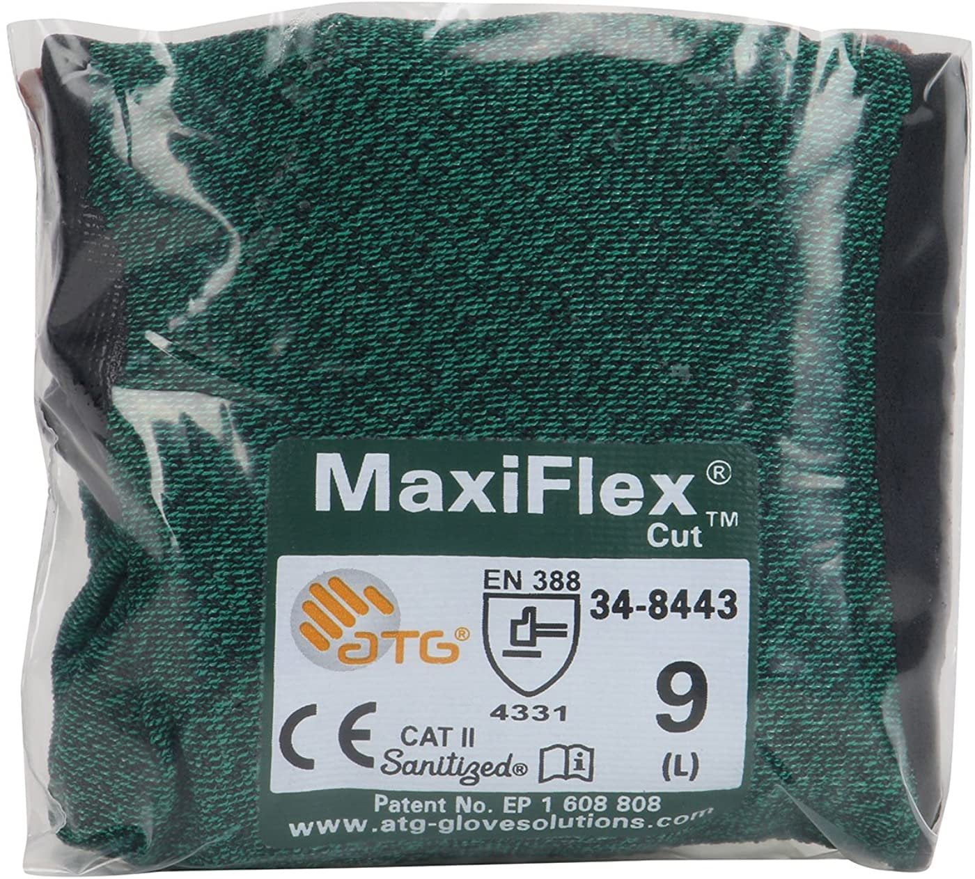 MaxiFlex Cut Seamless Knit Engineered Yarn Glove with Premium Nitrile ...