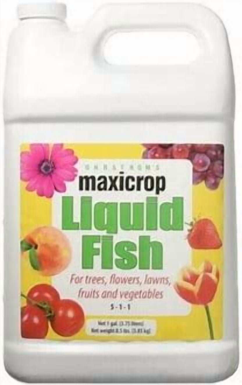 Maxicrop Liquid Fish 1gal 3-1-1 - Walmart.com