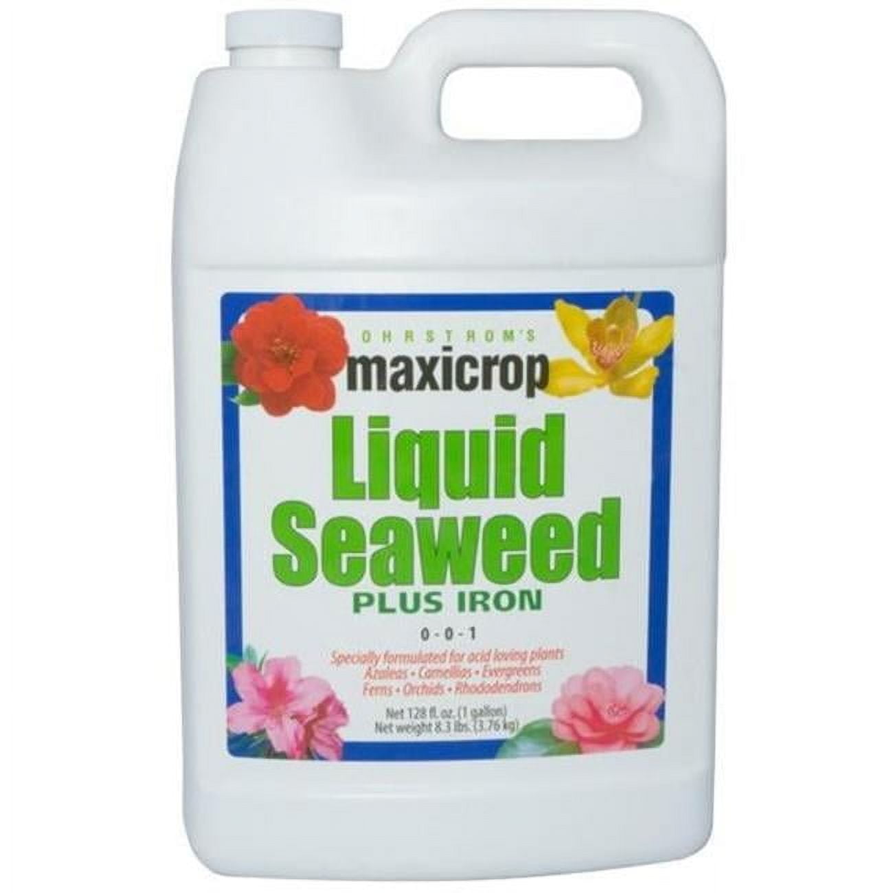 Maxicrop MAX2002 1 gal Bottle Liquid Seaweed Plus Iron 2 Percent 0-0-1 ...