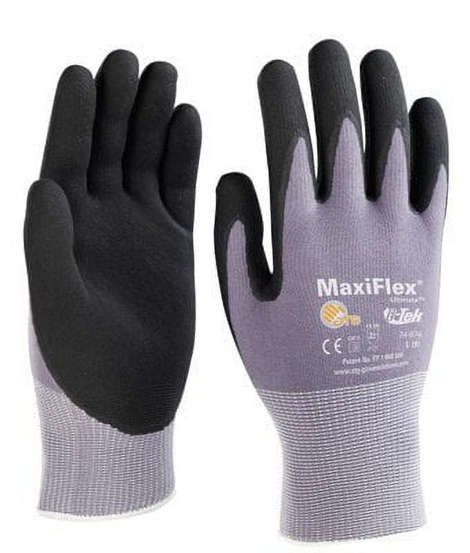 Maxiflex Plus II Ultimate 15 Gauge Coated by ATG Gloves - Size: Medium ...