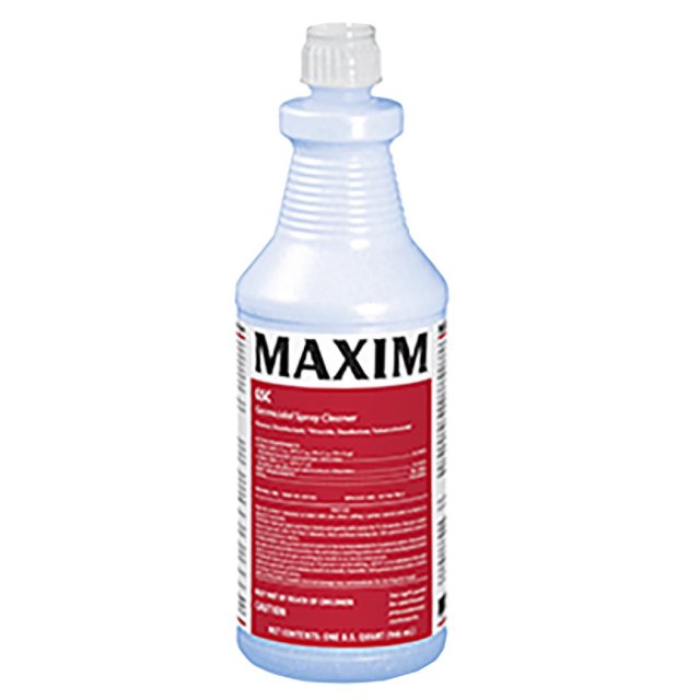 Maxim 041000-12 Germicidal Disinfectant Cleaner, 1 Quart, Each ...
